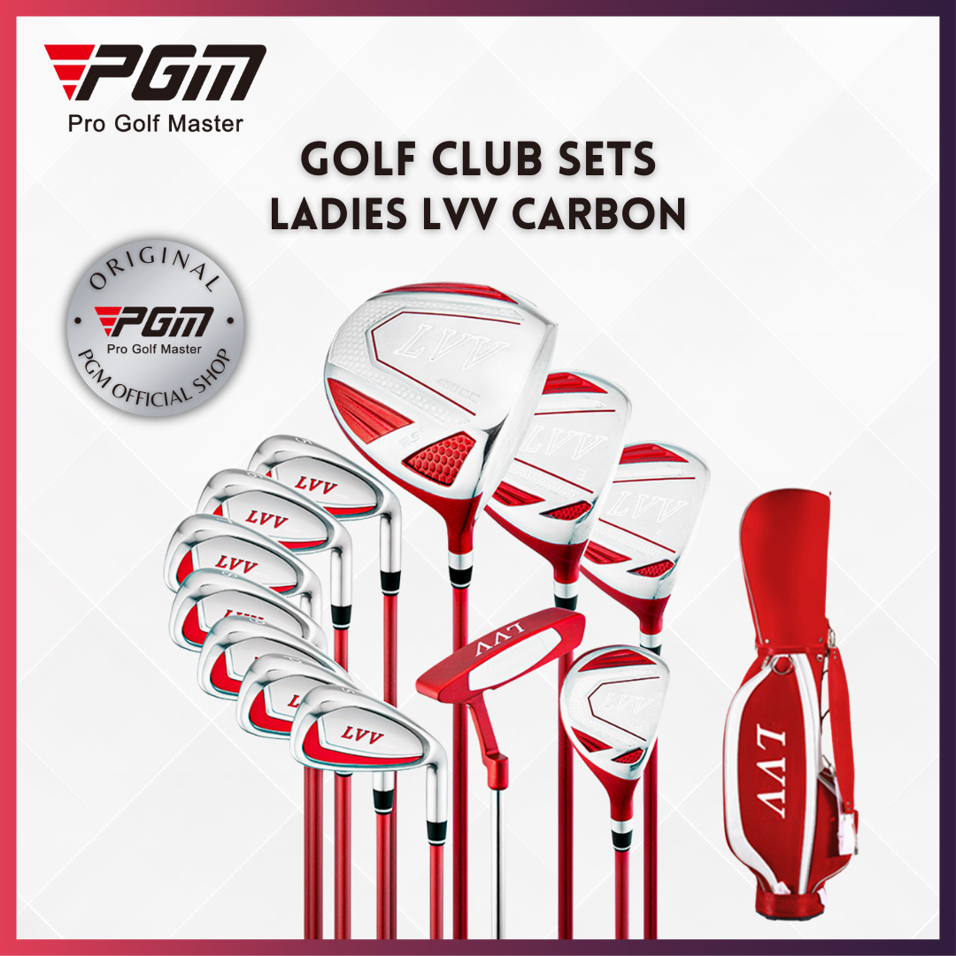 PGM Stik Golf Full Set Ladies LVV Series Graphite Carbon 12 Set Clubs ...