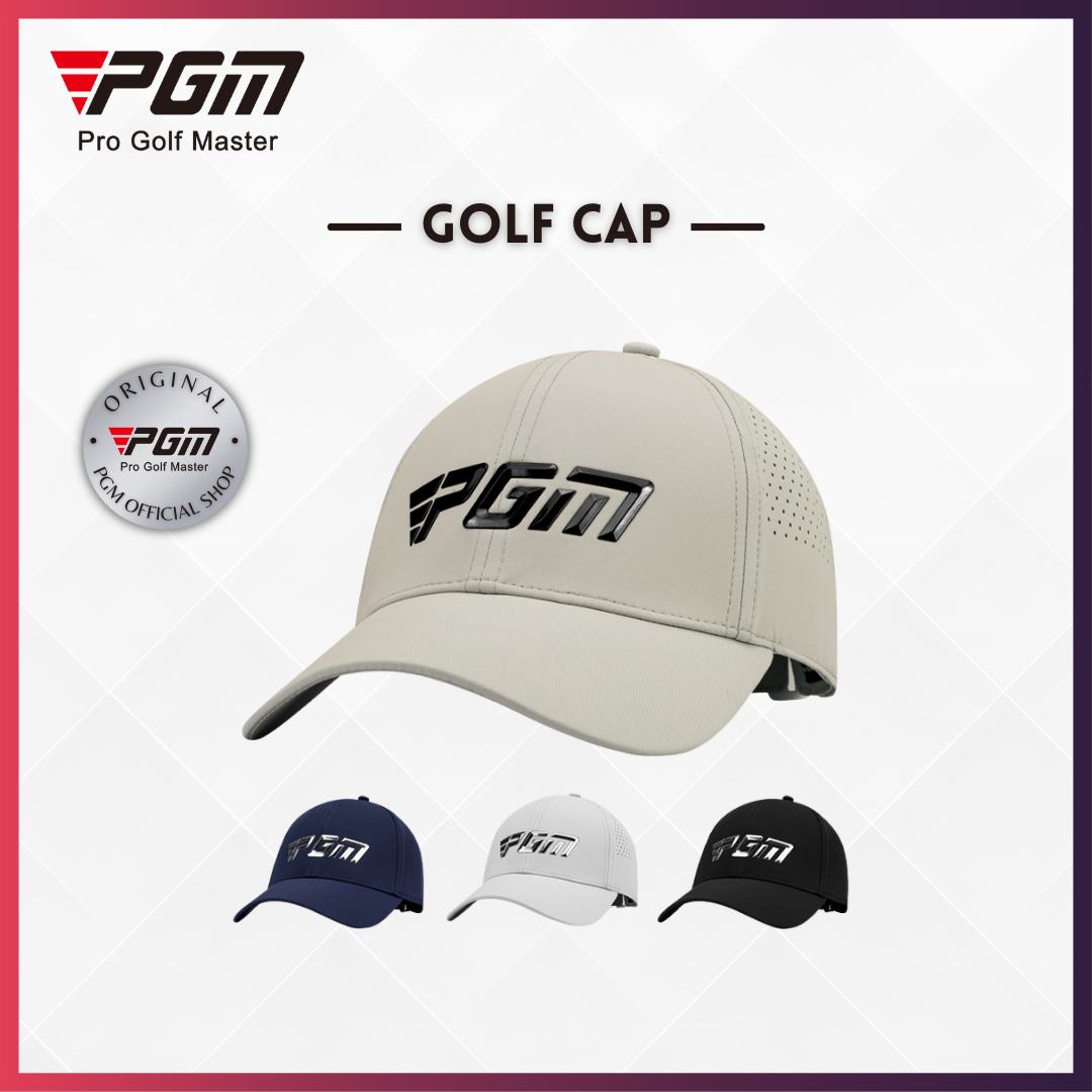 PGM Topi Golf Baseball Cap Mesh Ventilation Holes | Golf Hat Golf Cap ...